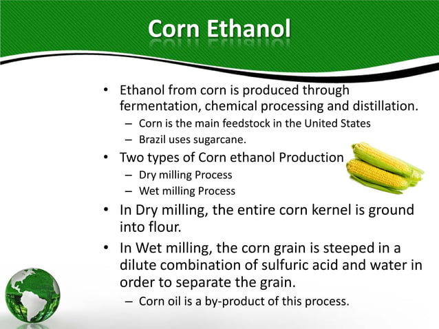 Corn and Lignocellulosic Ethanol Production Processes | PDF