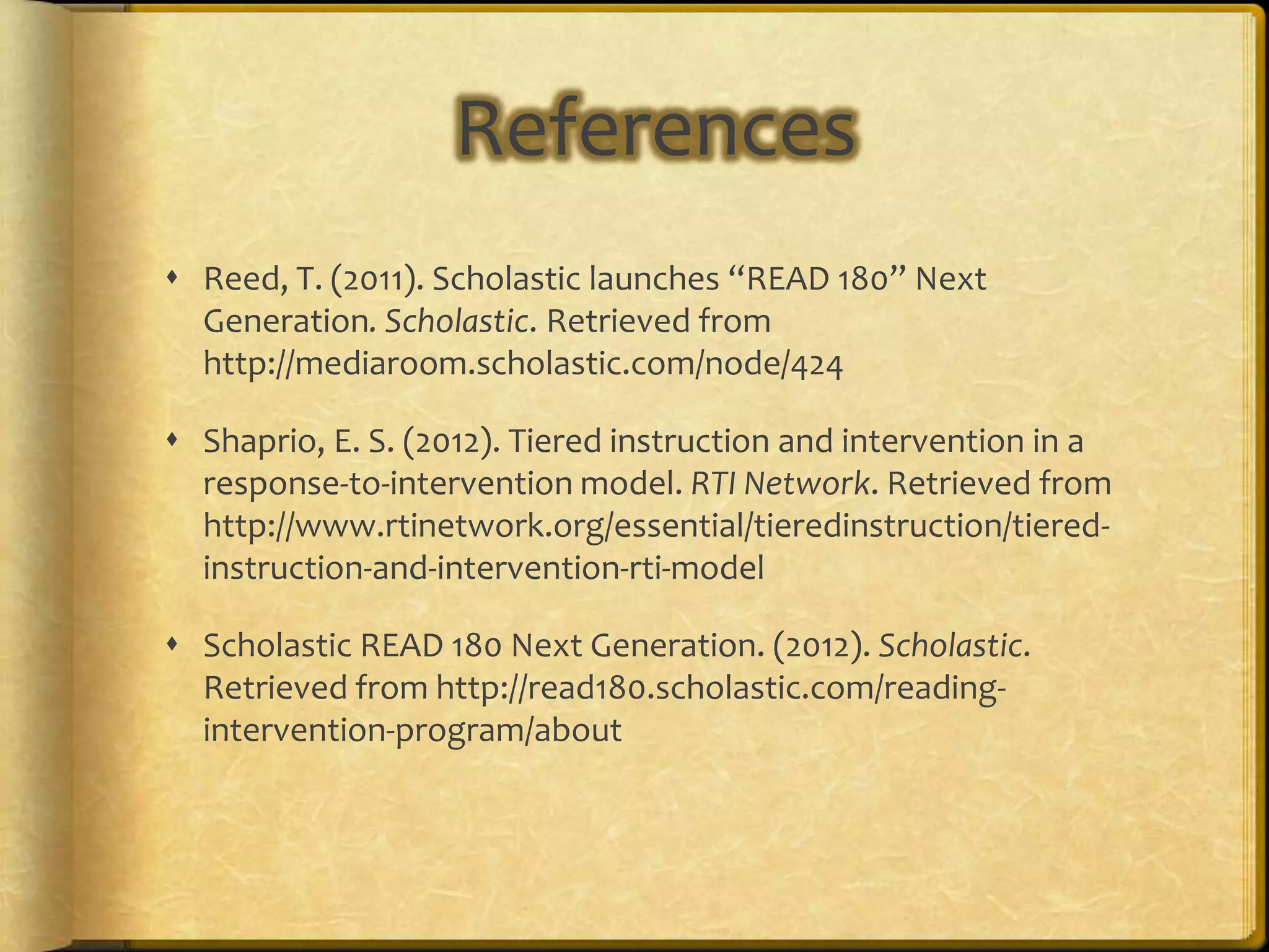 Ethan pendergraft read 180 next generation research presentation | PPTX