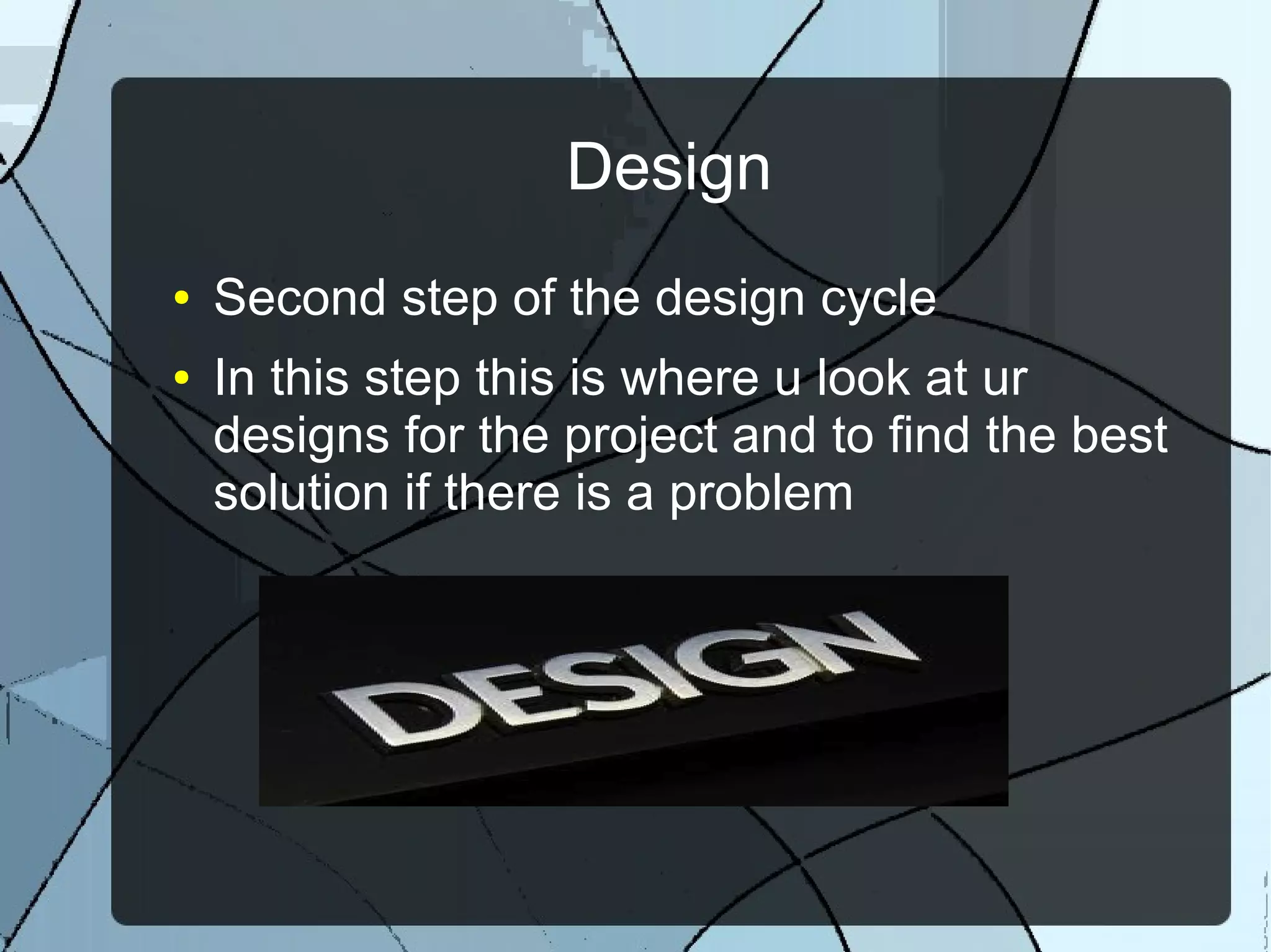 Ethan wong design cycle | PPT