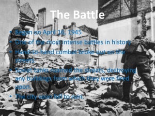 E:\The Battle Of Berlin | PPTX
