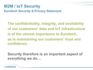 IoT Security Elements | PDF