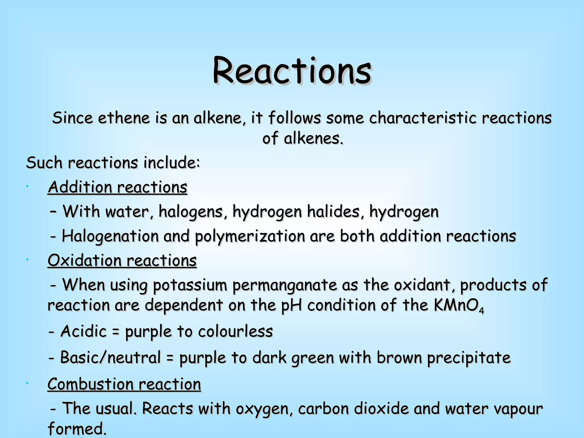 Ethene presentation | PPT