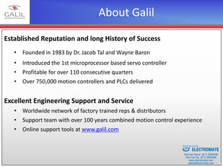 EtherCAT as a Master Machine Control Tool Galil Webinar | PDF