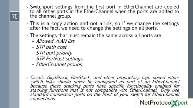 EtherChannel Configuration | PPTX | Computer Networking | Computing