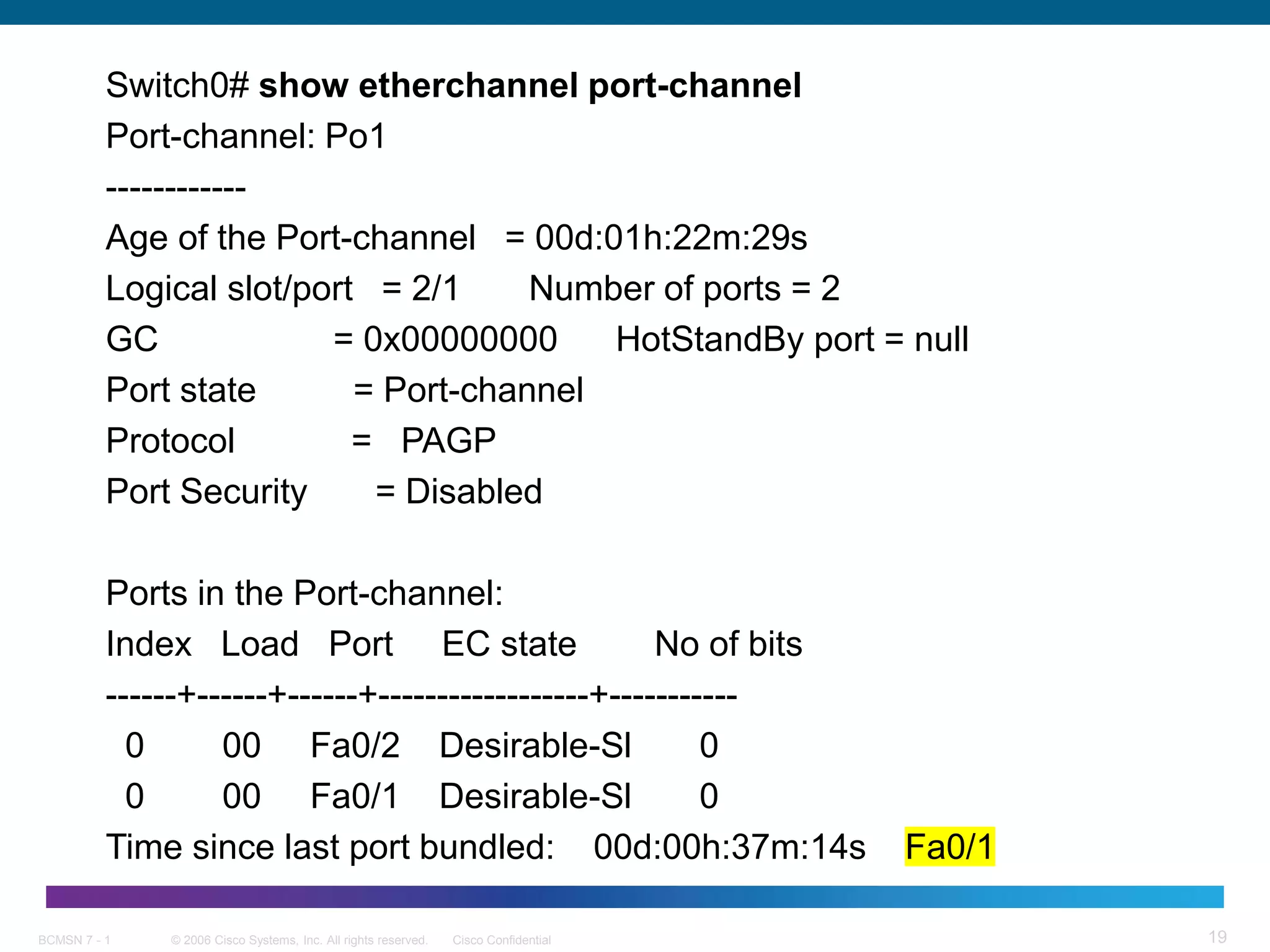 Ether channel fundamentals | PDF