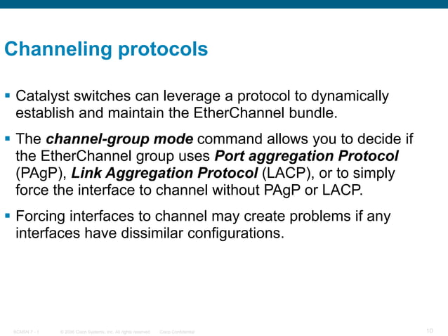 Ether channel fundamentals | PDF | Computer Networking | Computing