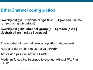 Ether channel fundamentals | PDF