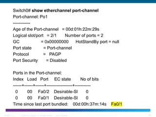 Ether channel fundamentals | PDF
