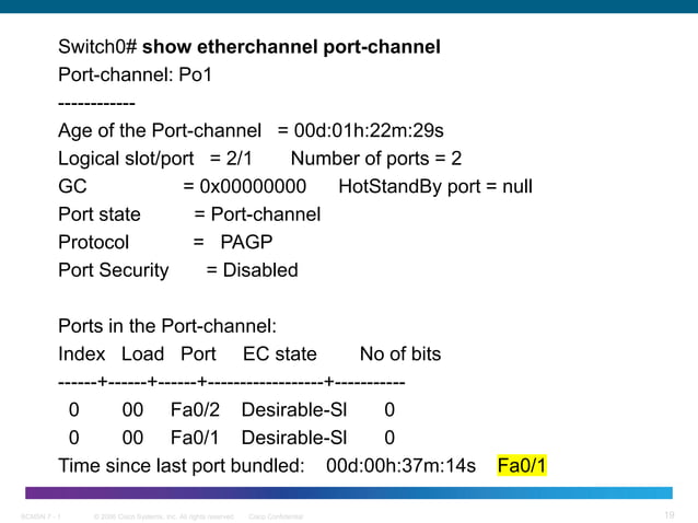 Ether channel fundamentals | PDF | Computer Networking | Computing