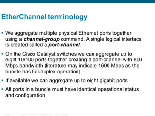 Ether channel fundamentals | PDF