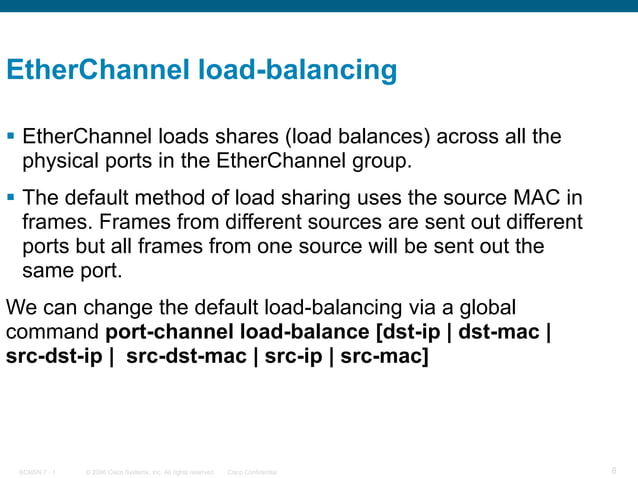 Ether channel fundamentals | PDF | Computer Networking | Computing