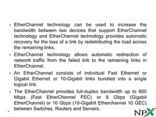 Etherchannel in Cisco Switches & Routers, Link Aggregation & PAgP LACP ...