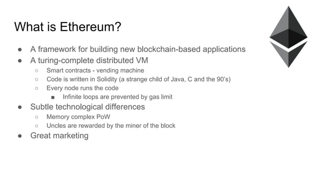 Ethereum overview | PDF | Internet | Computing