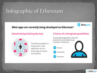 Ethereum | PPTX | Internet | Computing