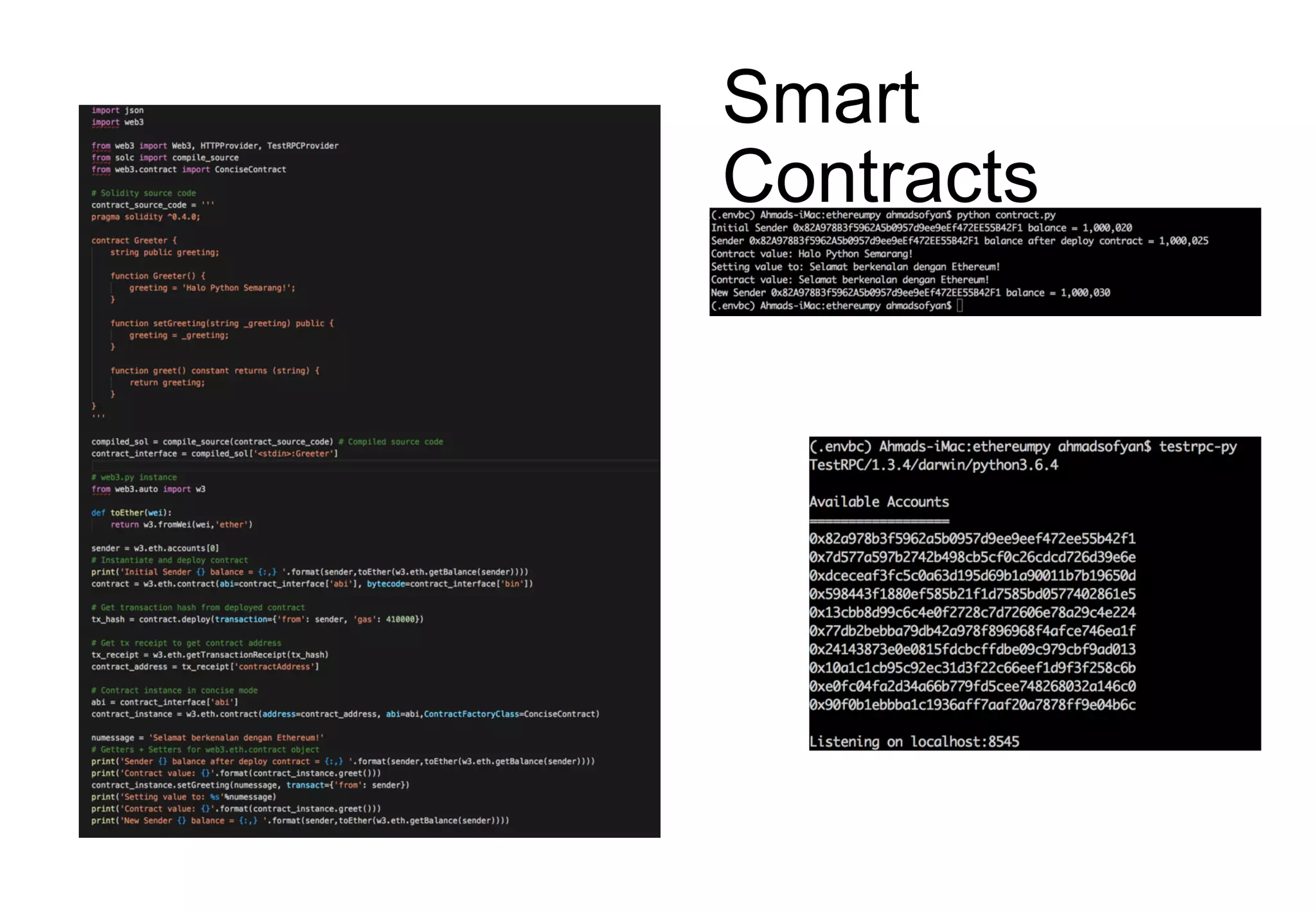 Mengenal Ethereum dengan Python | PPT