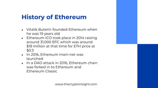 Introduction to Ethereum | PPTX