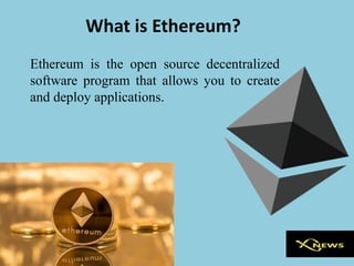 Ethereum Blockchain | PPT