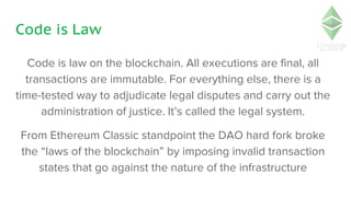 Ethereum Classic Roadmap | PPTX