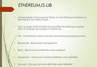 Ethereum introduction | PPT