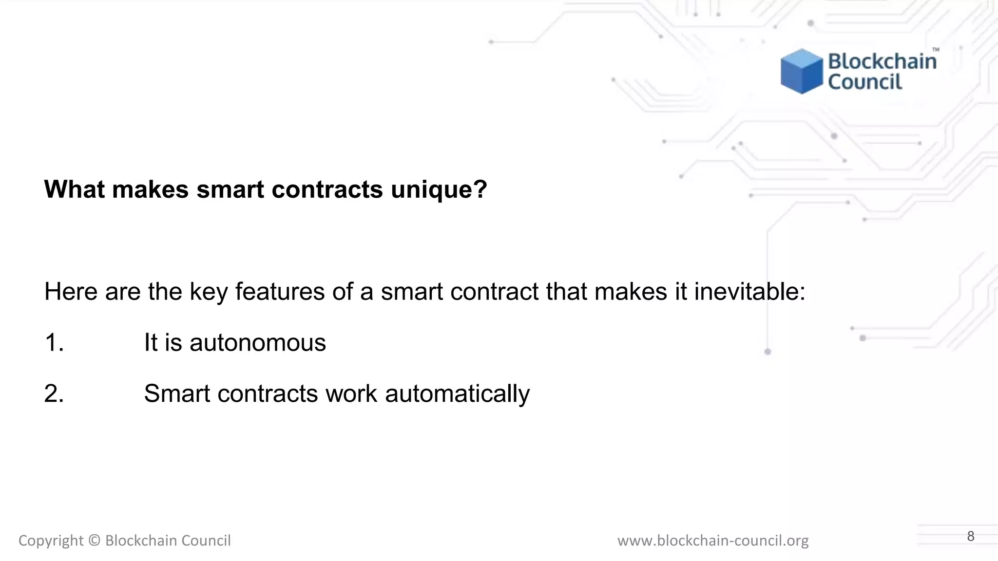 Ethereum smart contracts : How Do They Work | PPTX