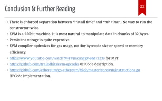 Ethereum virtual machine for Developers Part 1 | PDF