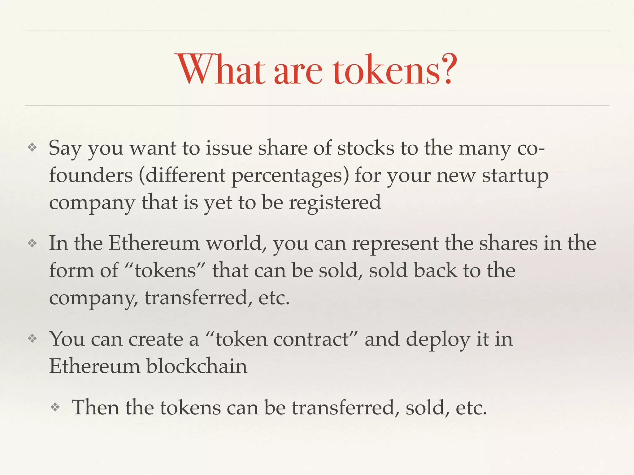 Erc20 Step By Step Creating Your First Ethereum Token Ppt Free Download