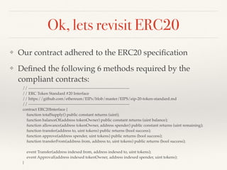 ERC20 Step-by-Step - Creating Your First Ethereum Token | PPT