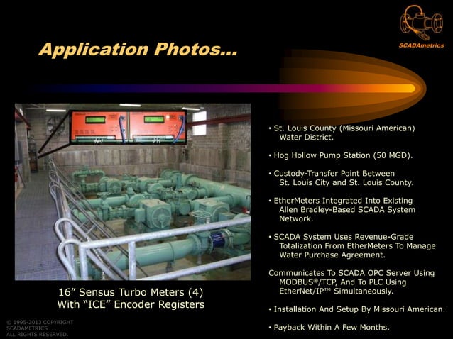 Reading Flow Meters With Revenue-Grade Accuracy Through Your SCADA ...