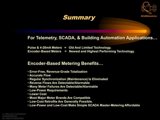 Reading Flow Meters With Revenue-Grade Accuracy Through Your SCADA, Telemetry, Or Building ...