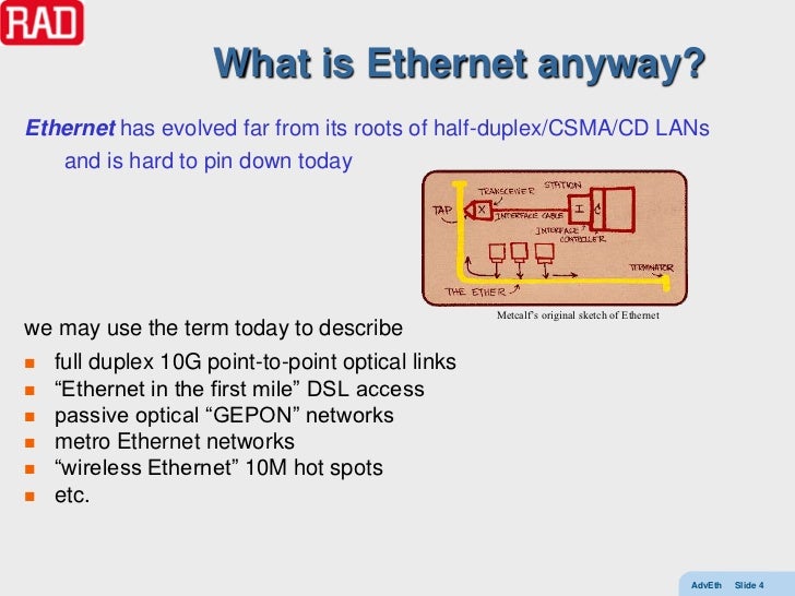 Ethernet technology