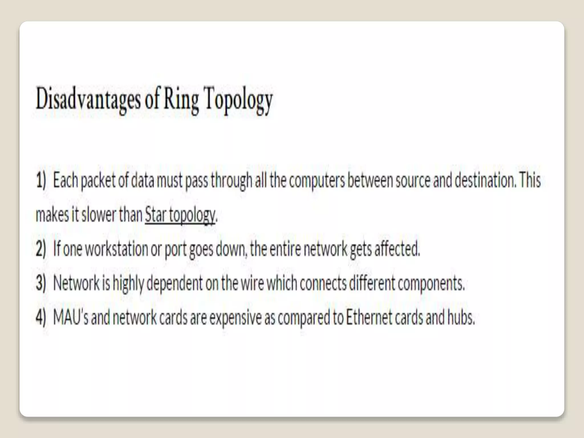 Ethernet,token ring | PPTX
