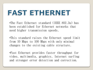 Ethernet,token ring | PPT