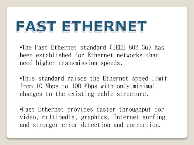 Ethernet,token ring | PPT