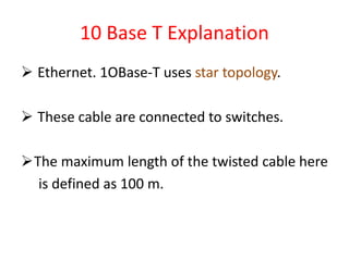 Ethernet | PPTX | Computer Networking | Computing