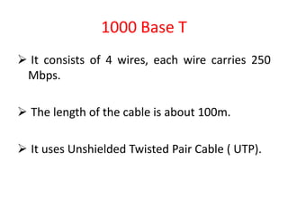 Ethernet | PPTX | Computer Networking | Computing