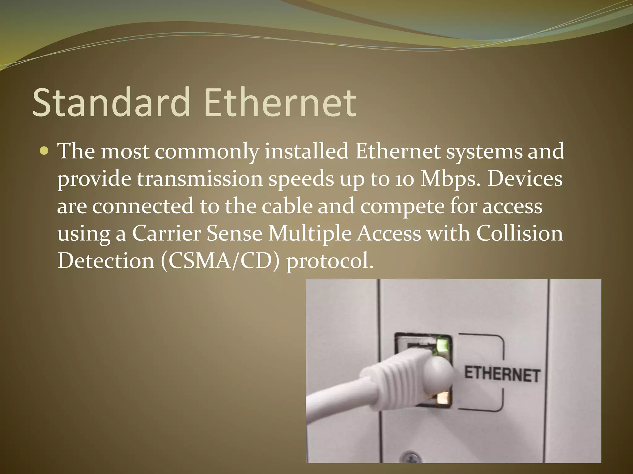 Ethernet - LAN | PPTX