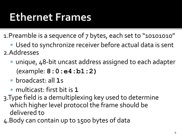 Ethernet | PPT
