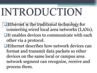 Ethernet | PPTX