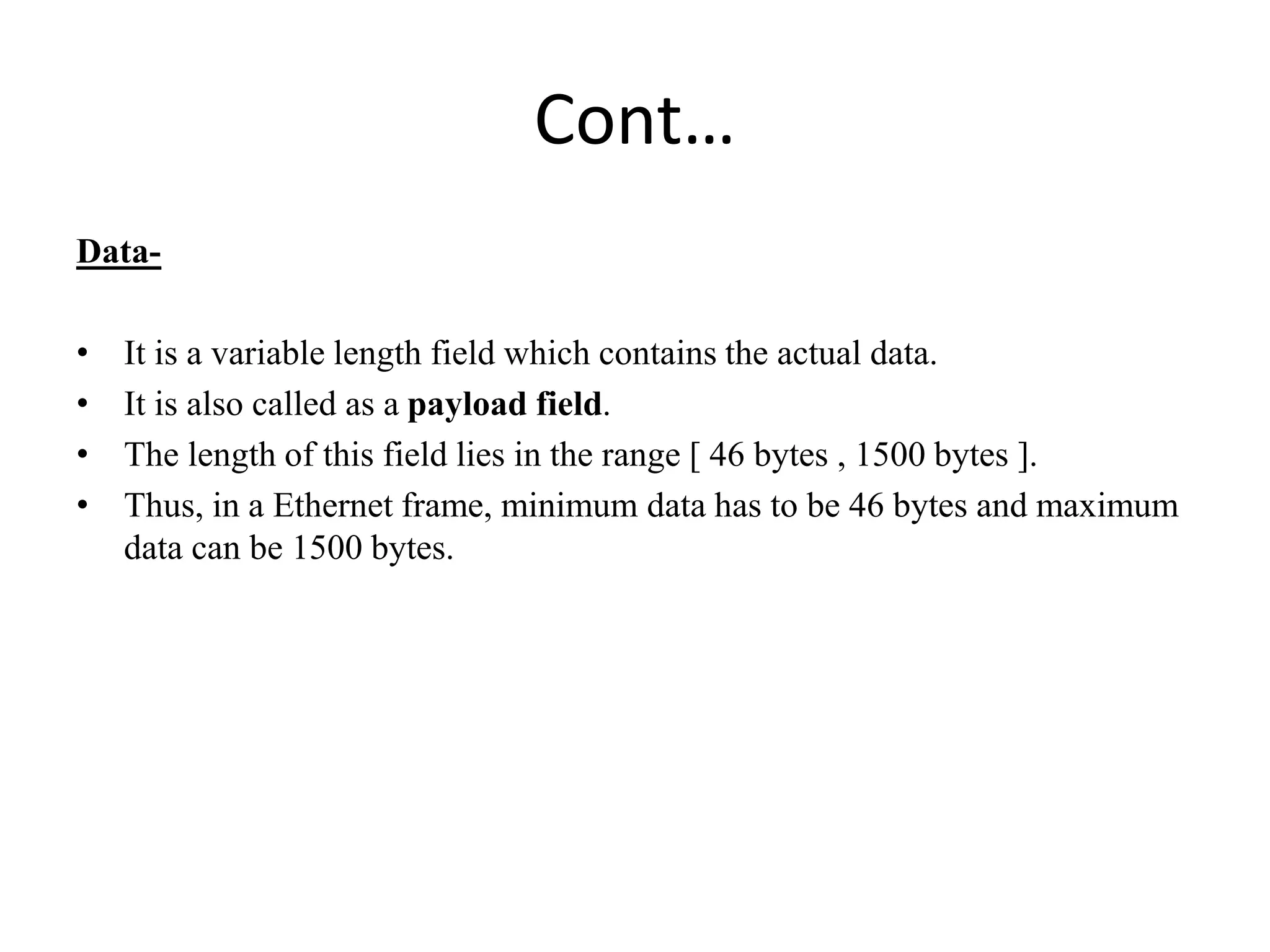 Ethernet Data link layer Local area network | PPTX