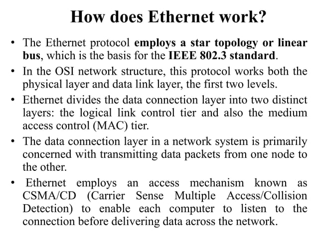 Introduction and different types of Ethernet.pptx