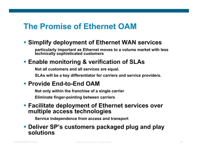 Ethernet Oam Tutorial Srinath Beldona Pdf Computer Networking Computing