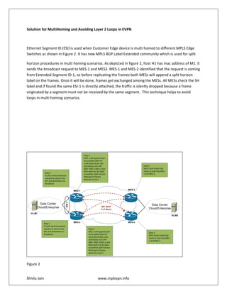 Ethernet VPN - Layer 2 Scalability | PDF