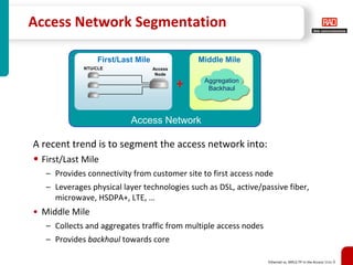 Ethernet vs-mpls-tp-in-the-access-presentation | PDF