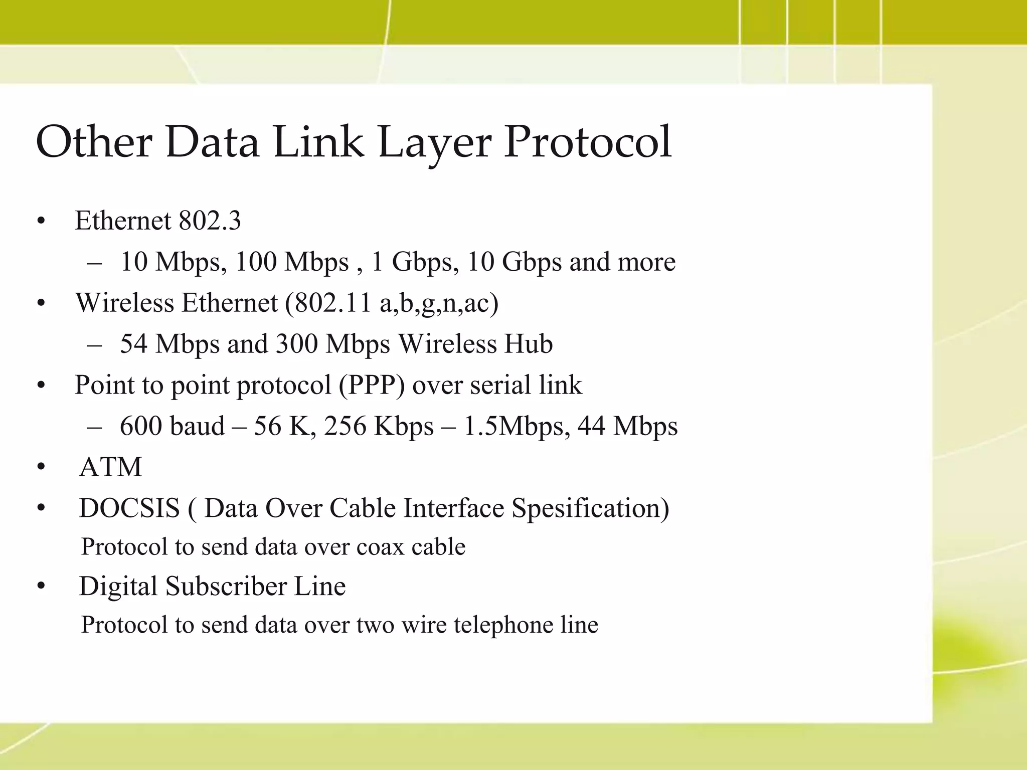 Ethernet and switching | PPTX