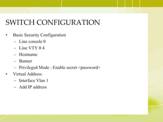 Ethernet and switching | PPTX