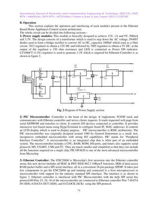 Ethernet based home appliances control | PDF