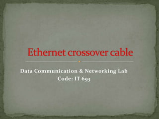 Ethernet cable | PPTX