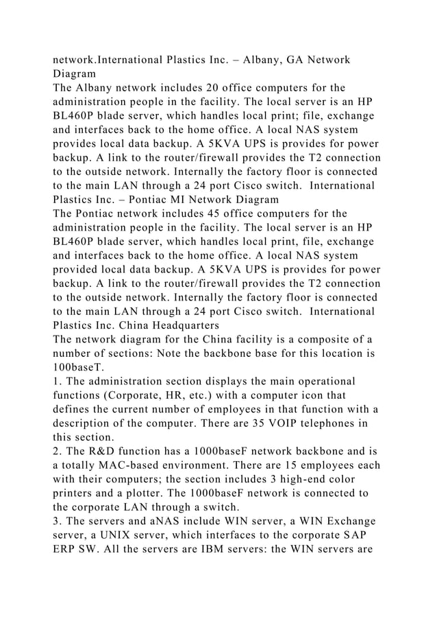 EthernetDisk arrayLink builderFirewallCisco Router.docx