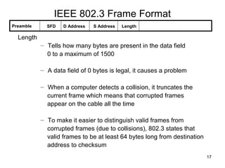Ethernet frame format | PPT