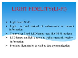 Ethernet and LIFI | PPT